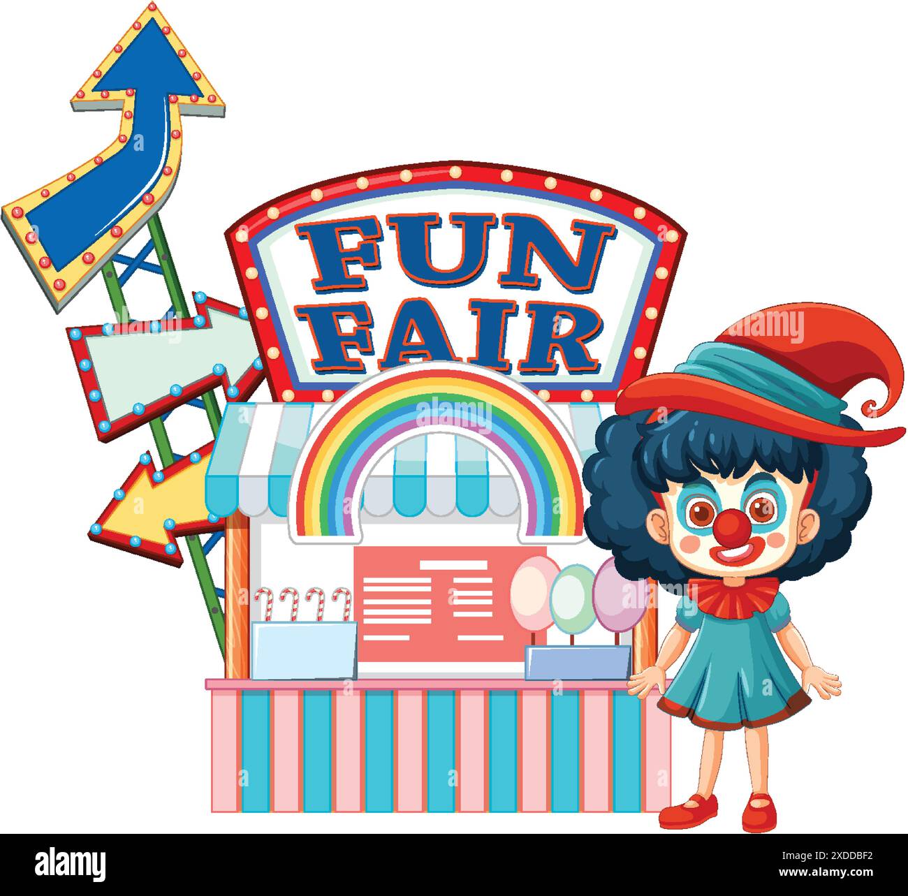 Fair booth Stock Vector Images - Alamy