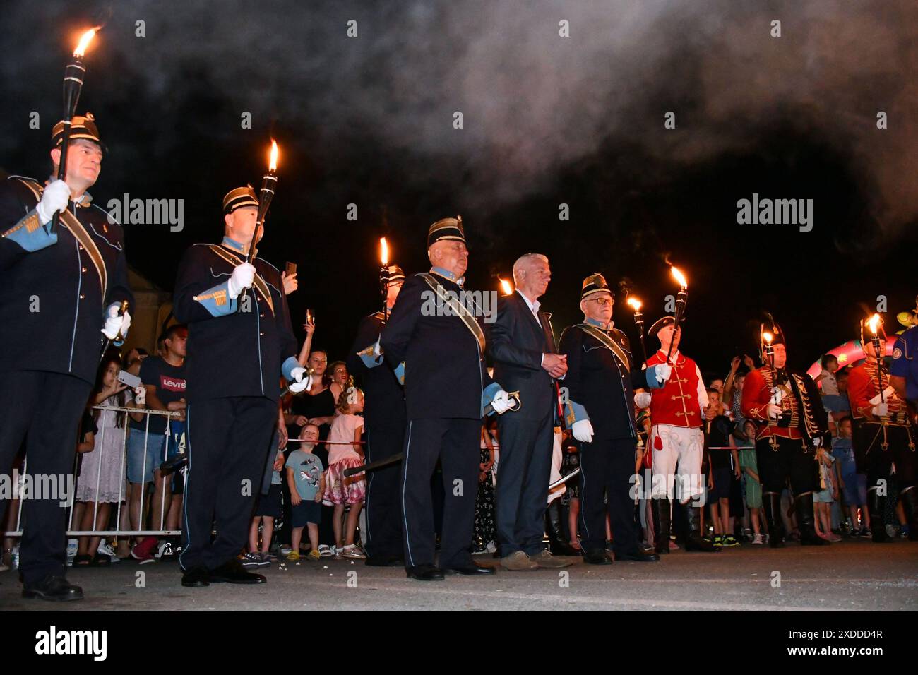 The "Midsummer Bonfire" was lit on Holy Trinity Square, a symbolic act ...