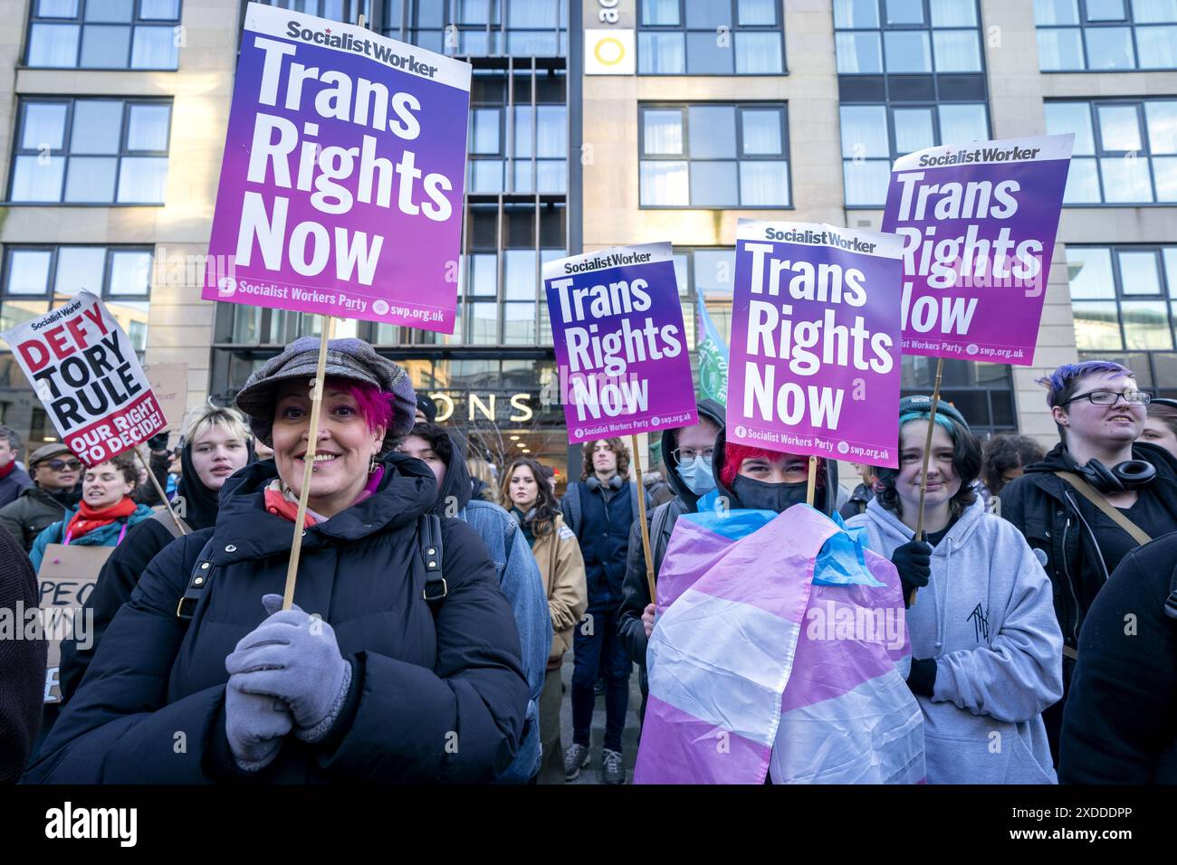 Scottish greens trans rights hi-res stock photography and images - Alamy
