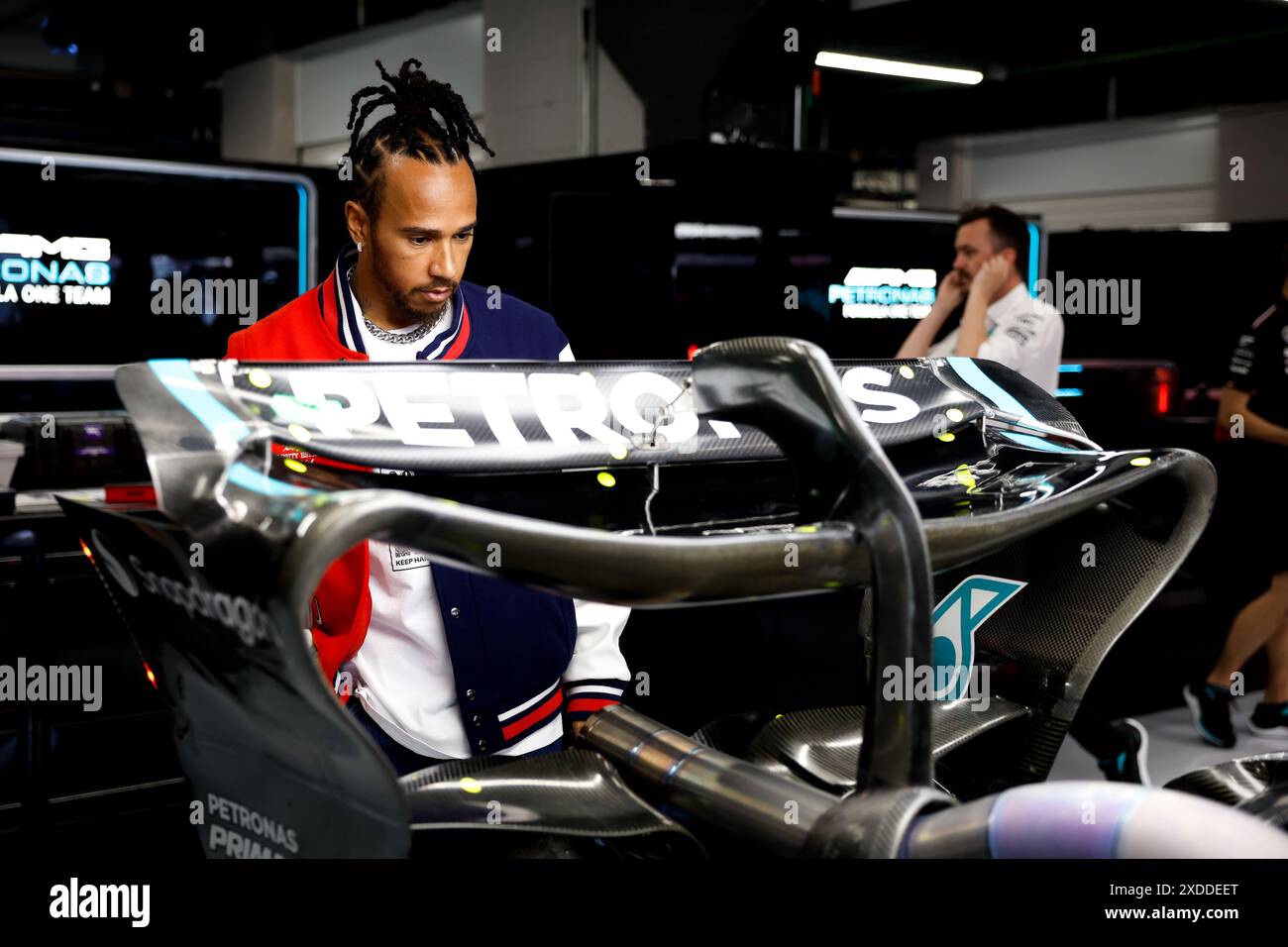 Lewis hamilton barcelona f1 2024 hi-res stock photography and images ...