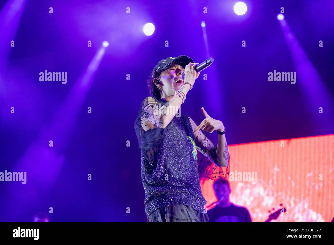 Italian singer Music Concert - Ariete - Estate 2024 Arietie Arianna Del ...