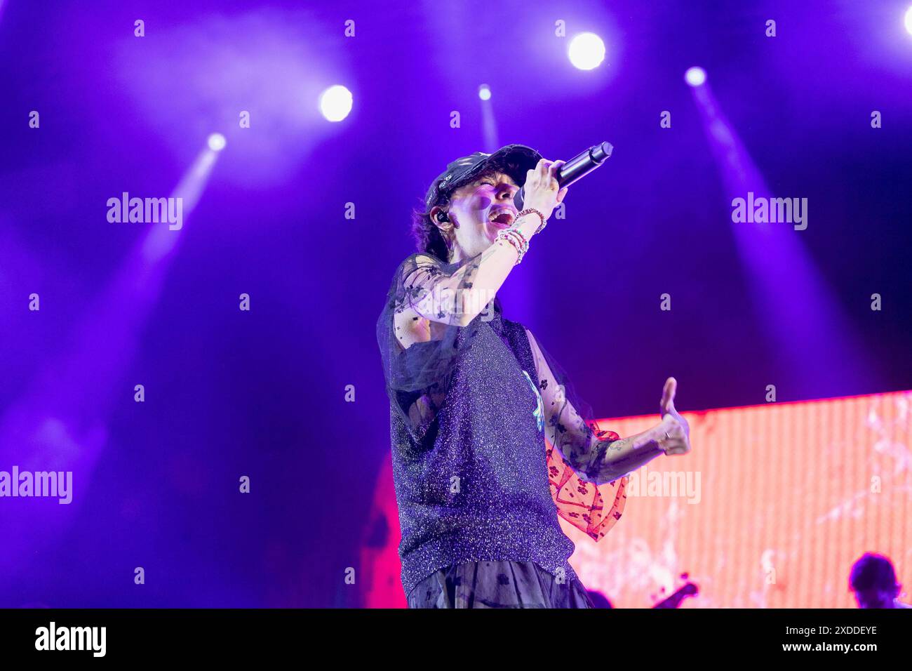 Italian singer Music Concert - Ariete - Estate 2024 Arietie Arianna Del ...