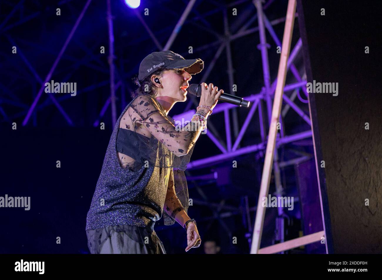 Italian singer Music Concert - Ariete - Estate 2024 Arietie Arianna Del ...