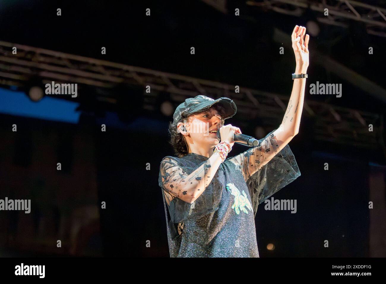 Italian singer Music Concert - Ariete - Estate 2024 Arietie Arianna Del ...