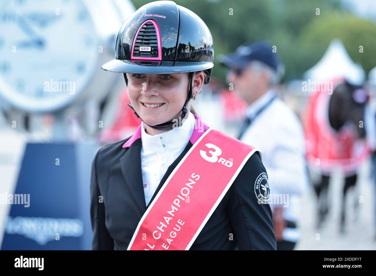 Sophie Hinners of Germany after the Second GCL Competition presented by ...