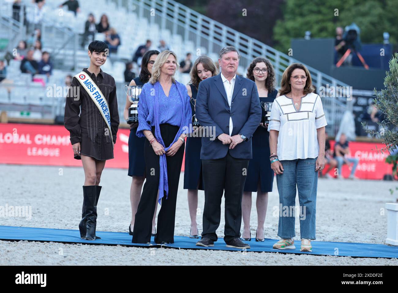 Miss France 2024 Eve Gilles at the prize giving ceremony of the Second ...