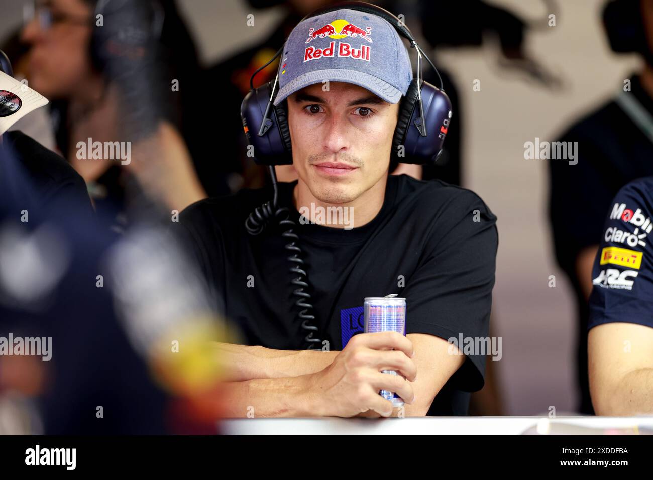Marc Marquez, Moto GP rider during the Formula 1 Aramco Gran Premio de ...