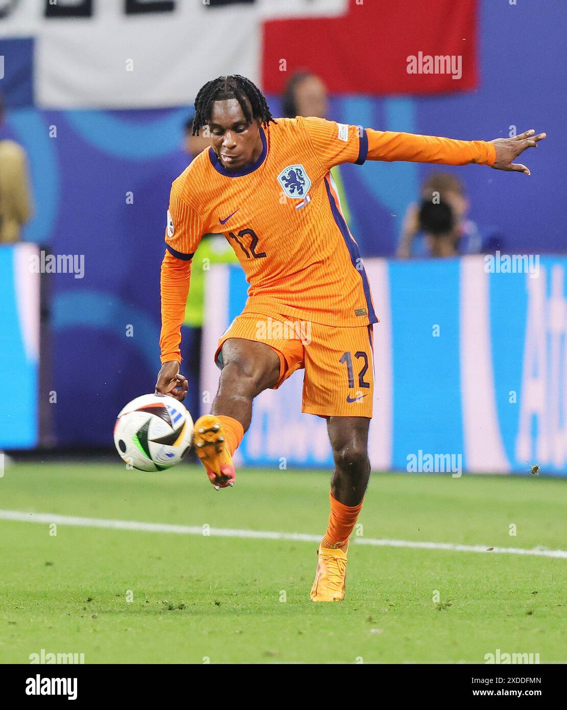 Jeremie Frimpong of Netherlands during the UEFA Euro 2024, Group D ...