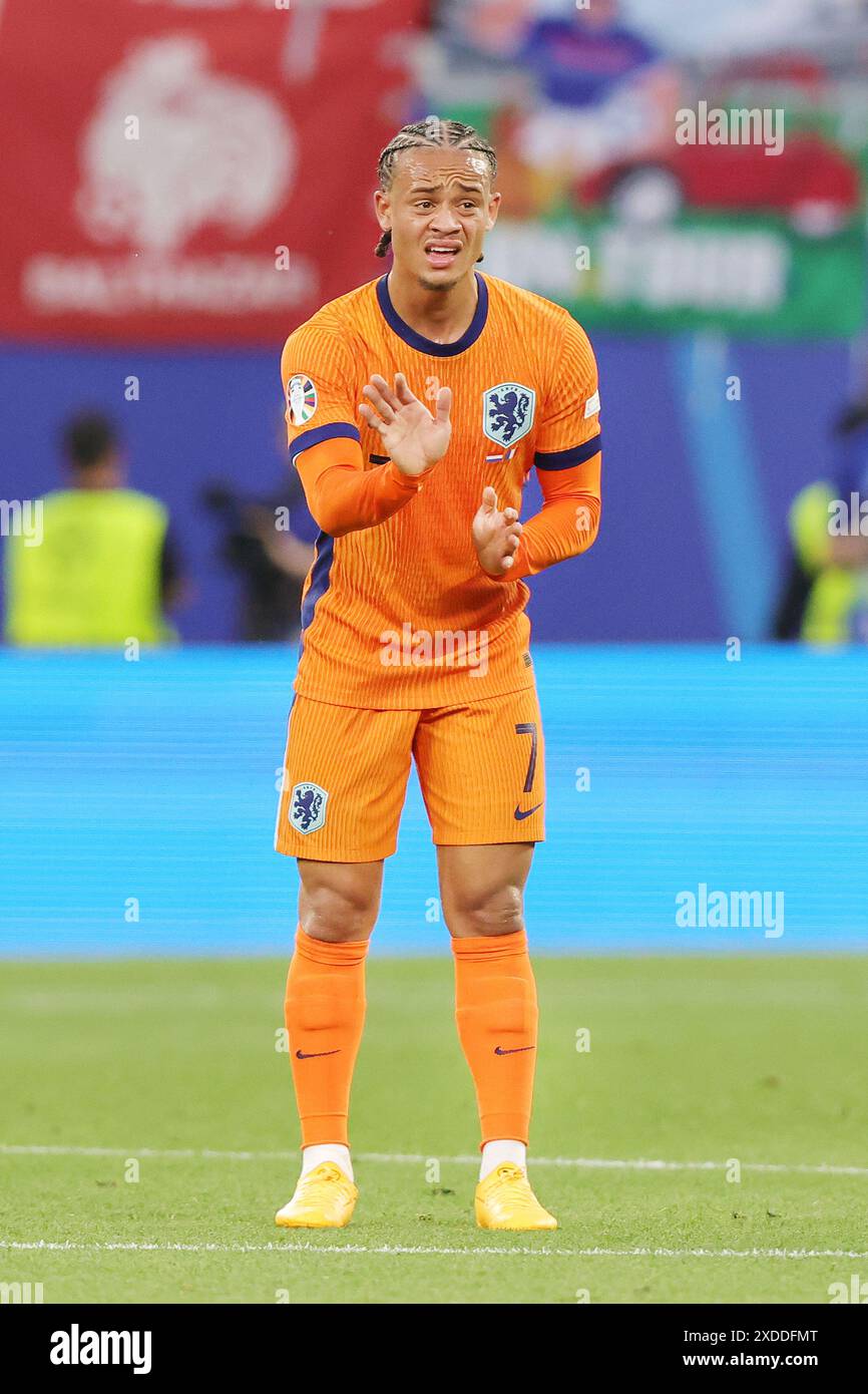 Xavi Simons of Netherlands during the UEFA Euro 2024, Group D, football ...