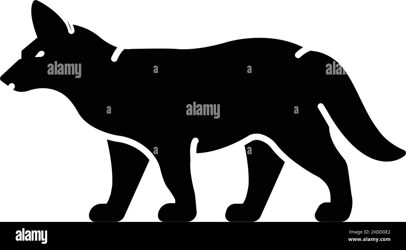 Icon for fox,omnivores Stock Vector Image & Art - Alamy