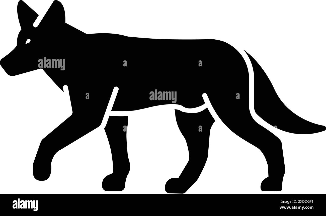 Icon for jackal,cunning Stock Vector Image & Art - Alamy