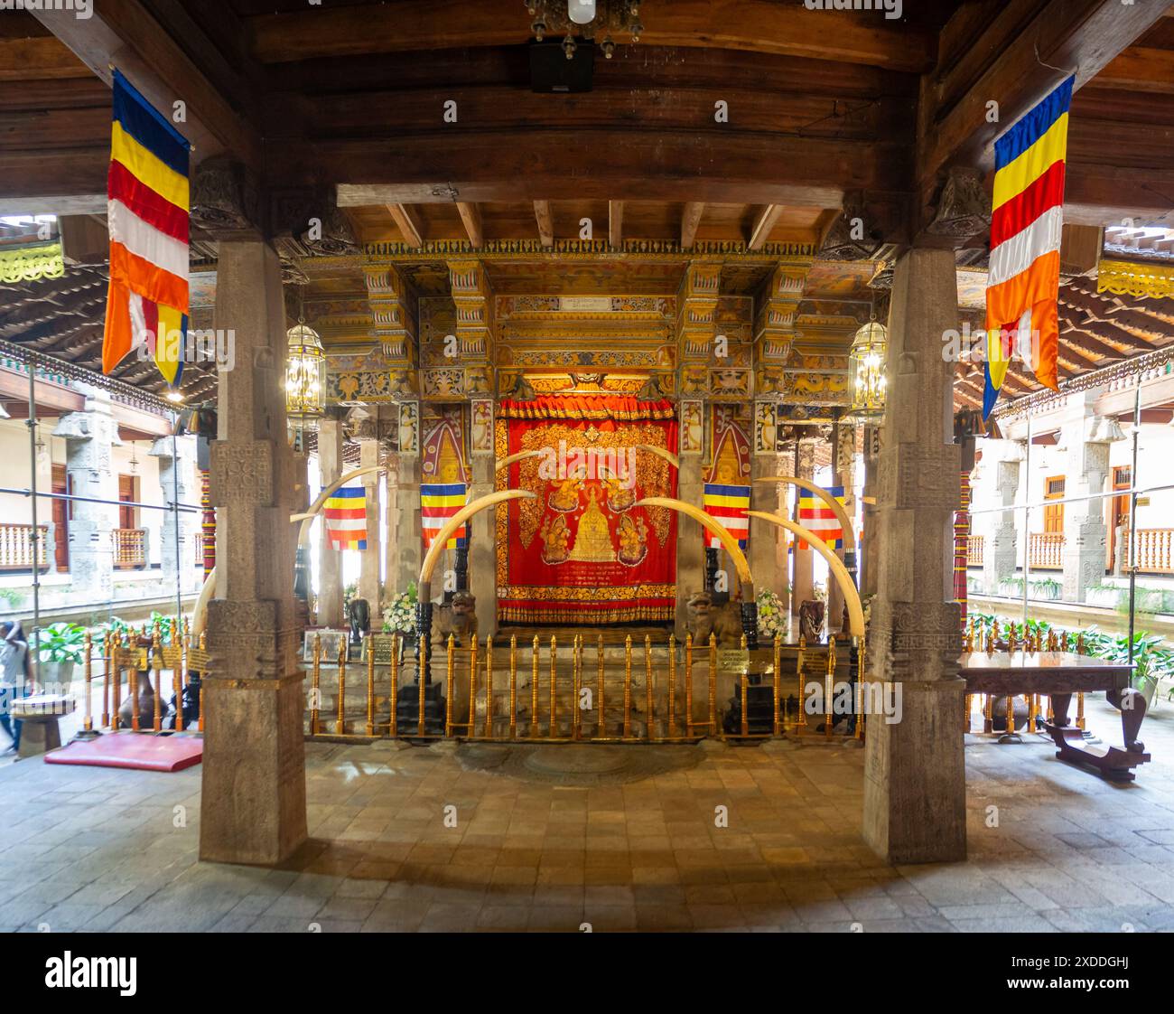 Kandy, Sri Lanka, Ceylon Island : Sri Dalada Maligawa, The Temple of ...