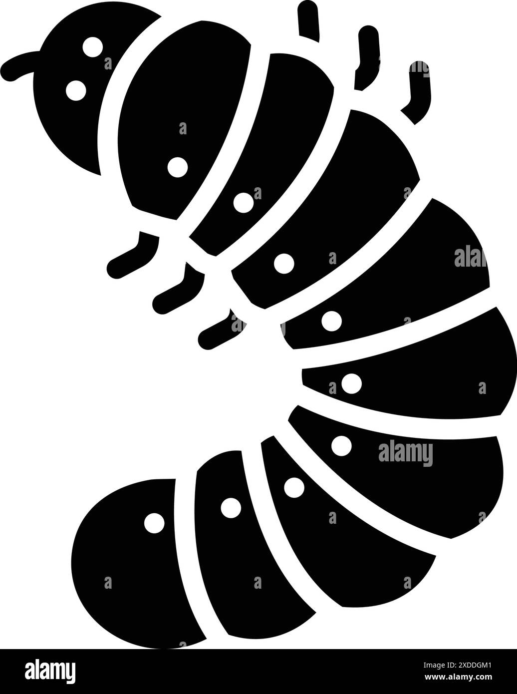 Icon for grub,chafer Stock Vector Image & Art - Alamy