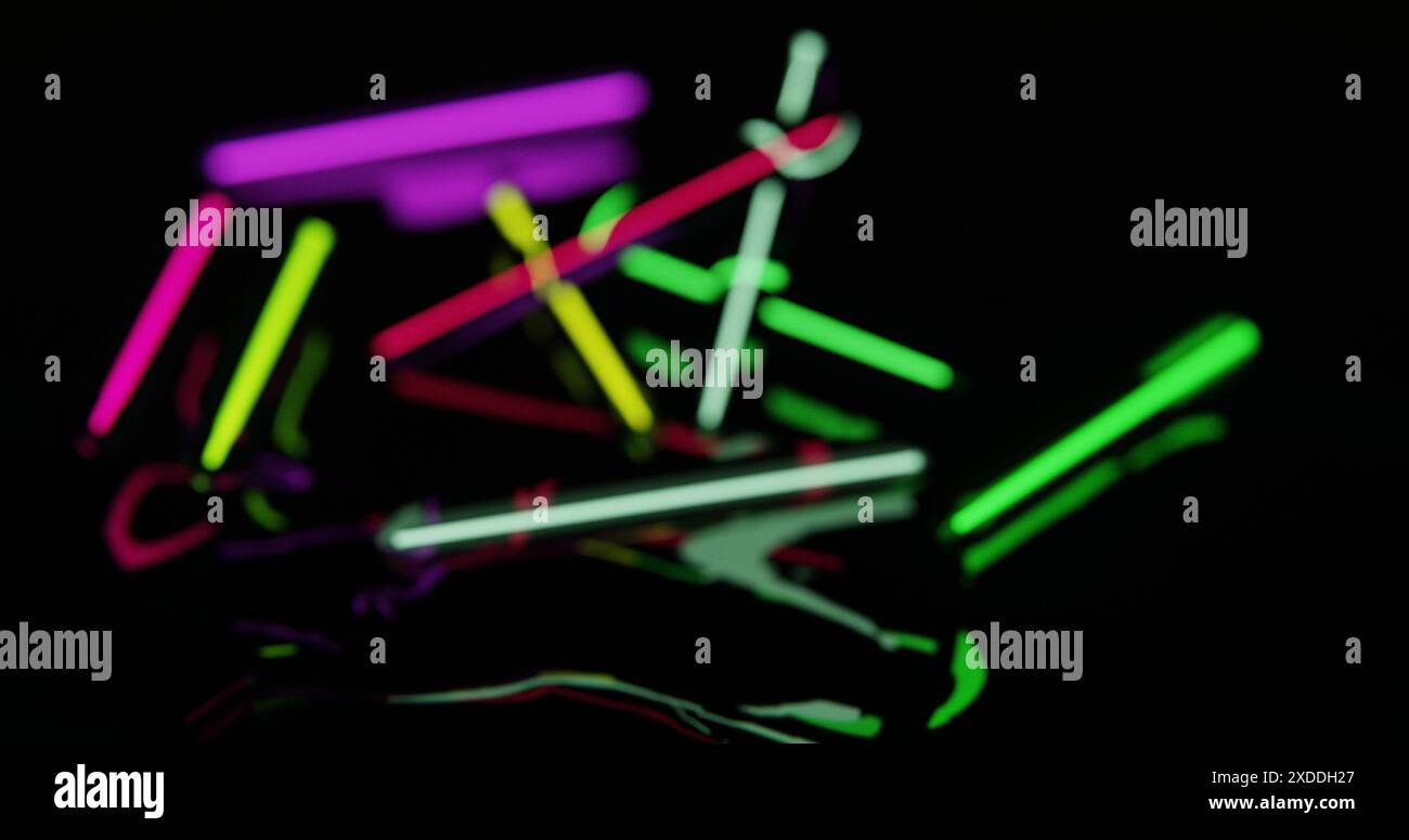Neon Pulse: A Burst of Luminous Energy Stock Photo - Alamy