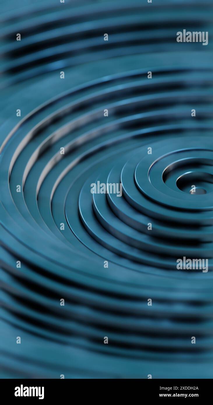 Rhythmic Depths: An Exploration of Dynamic Circular Layers Stock Photo ...