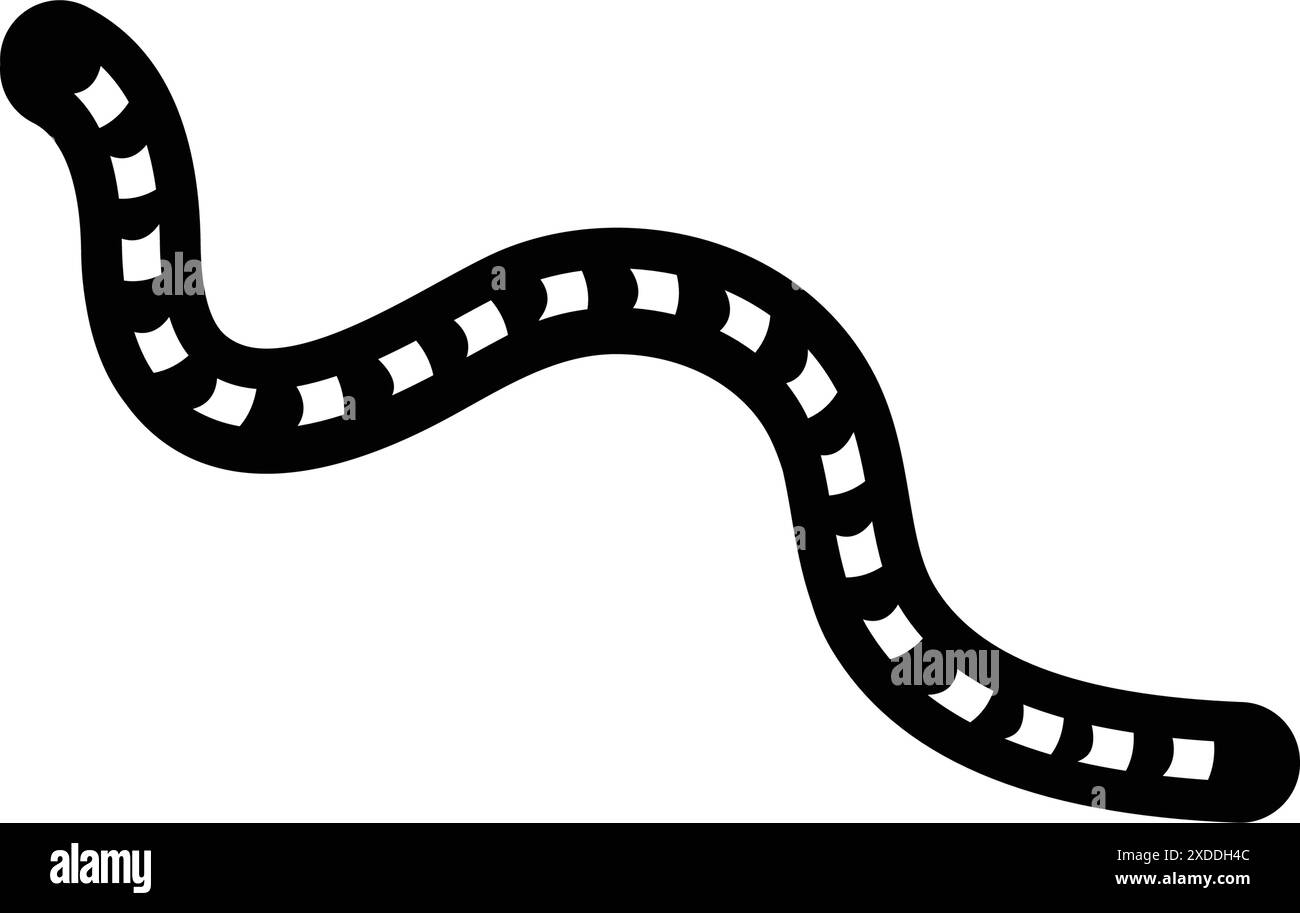 Icon for worm,earthworm Stock Vector Image & Art - Alamy