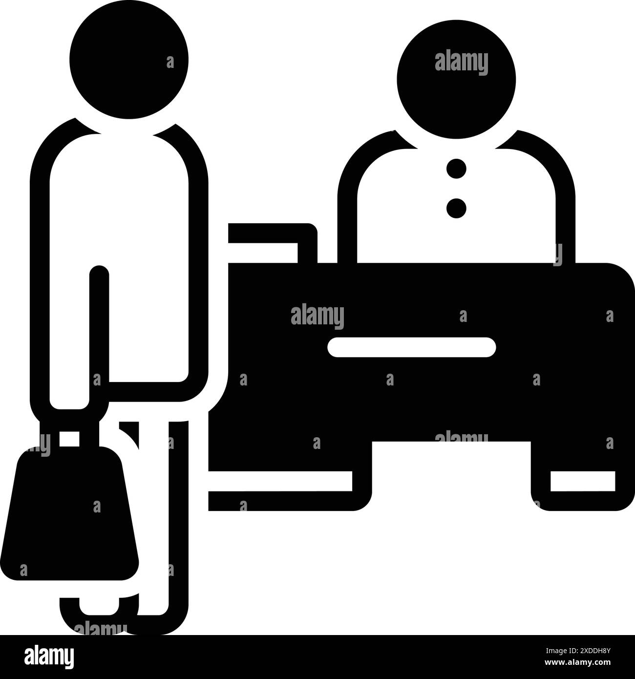 Billing Counter Stock Vector Images Alamy