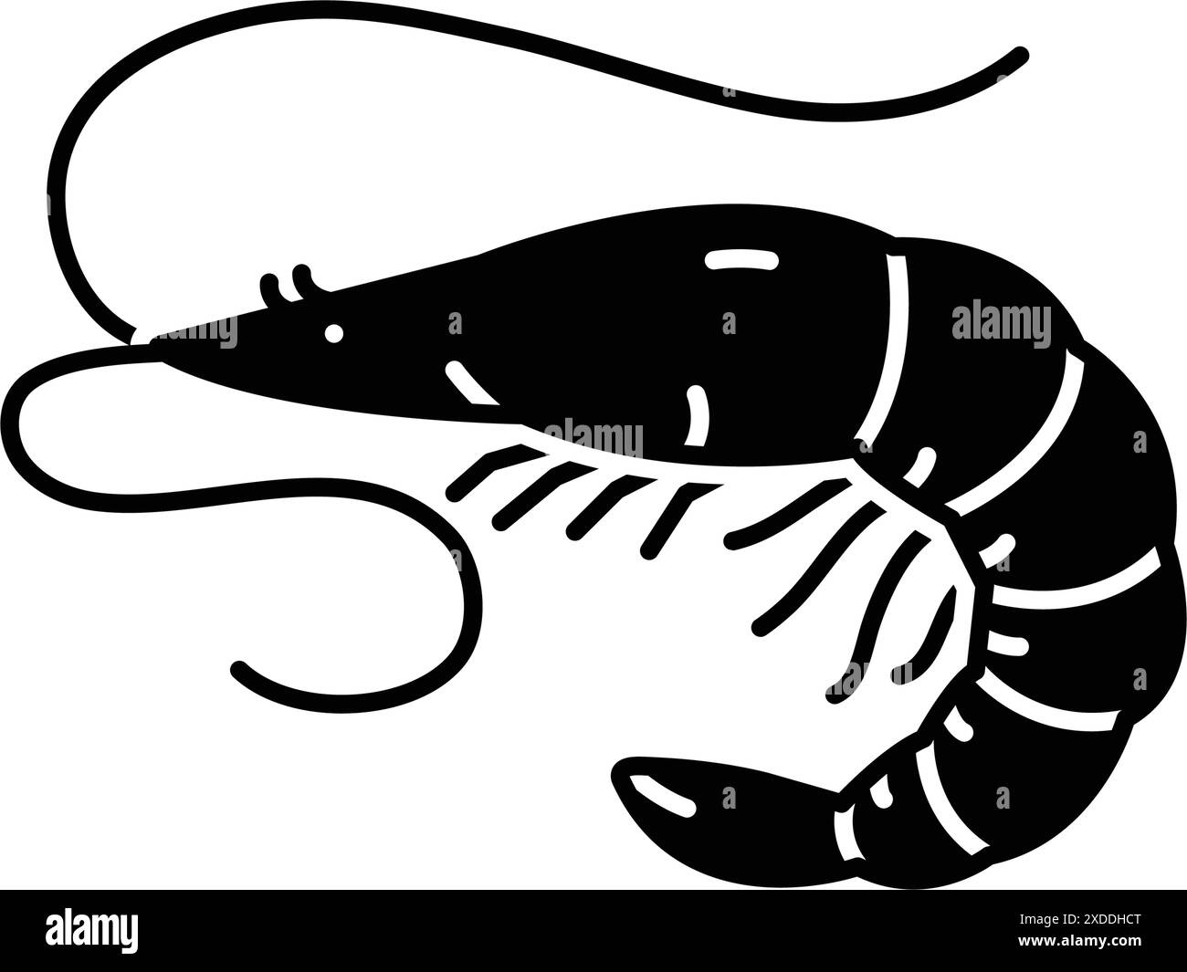 Icon for shrimp,prawn Stock Vector Image & Art - Alamy