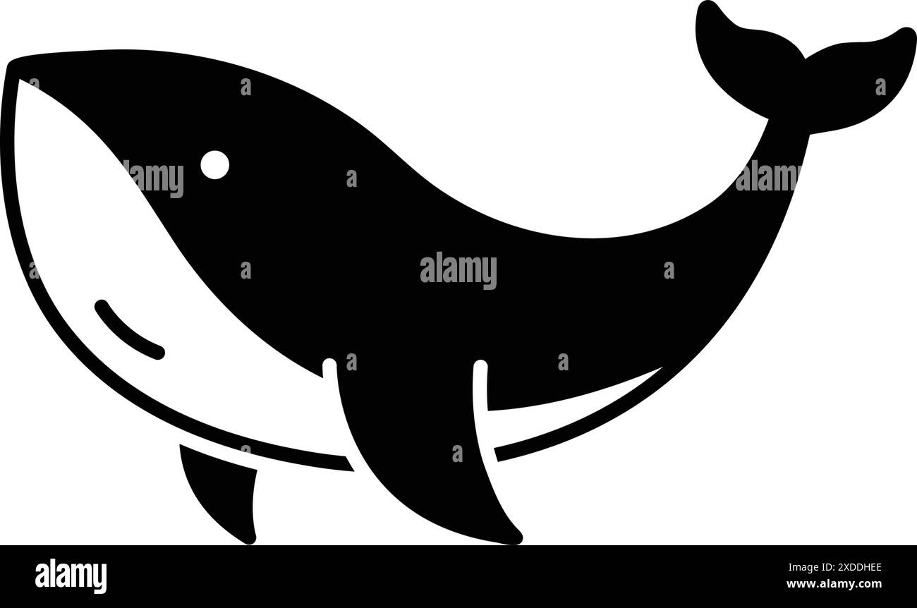 Icon for whale,heavyweight Stock Vector Image & Art - Alamy