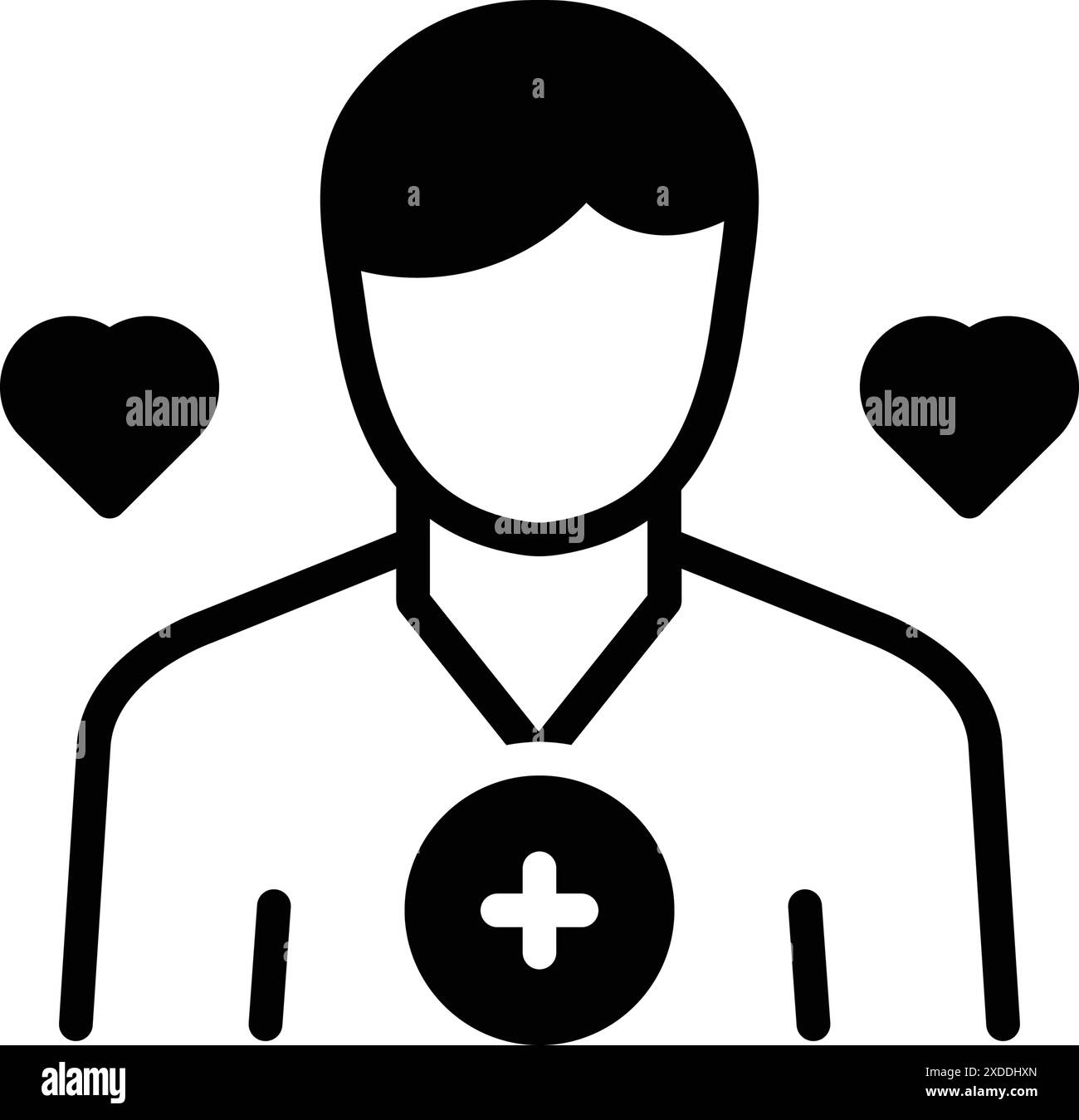 His aide Stock Vector Images - Alamy