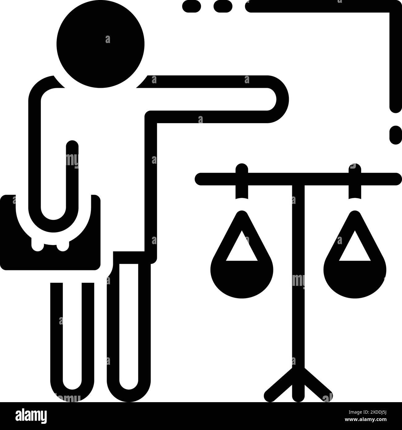 Icon for attorney,lawyer Stock Vector Image & Art - Alamy