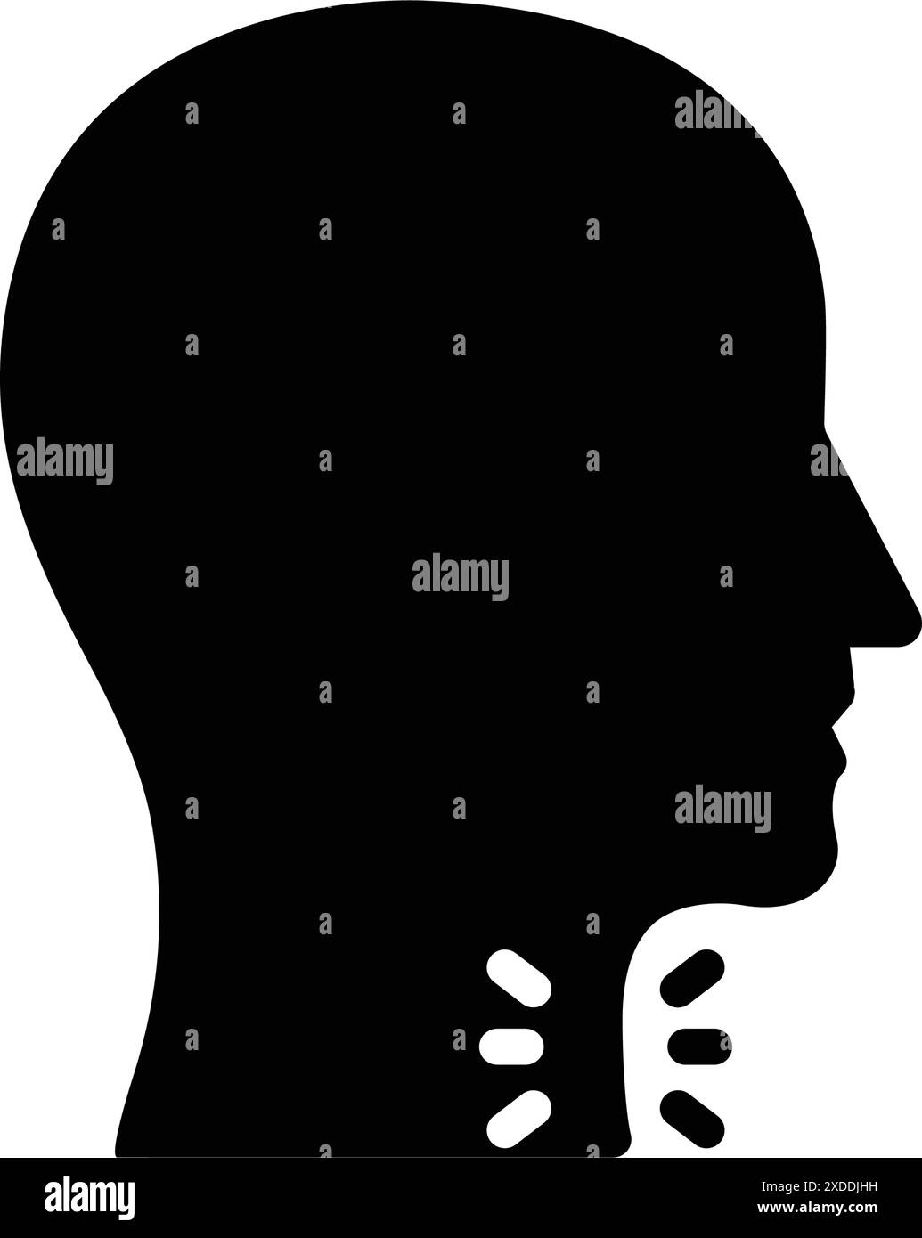 Icon for throat,larynx Stock Vector Image & Art - Alamy