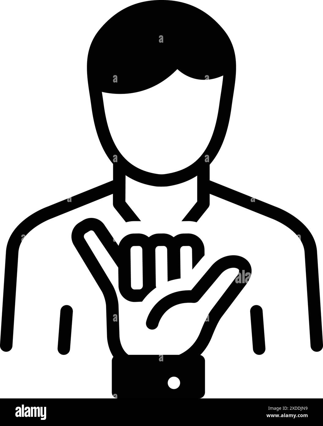 Icon for loose shaka,lax Stock Vector Image & Art - Alamy