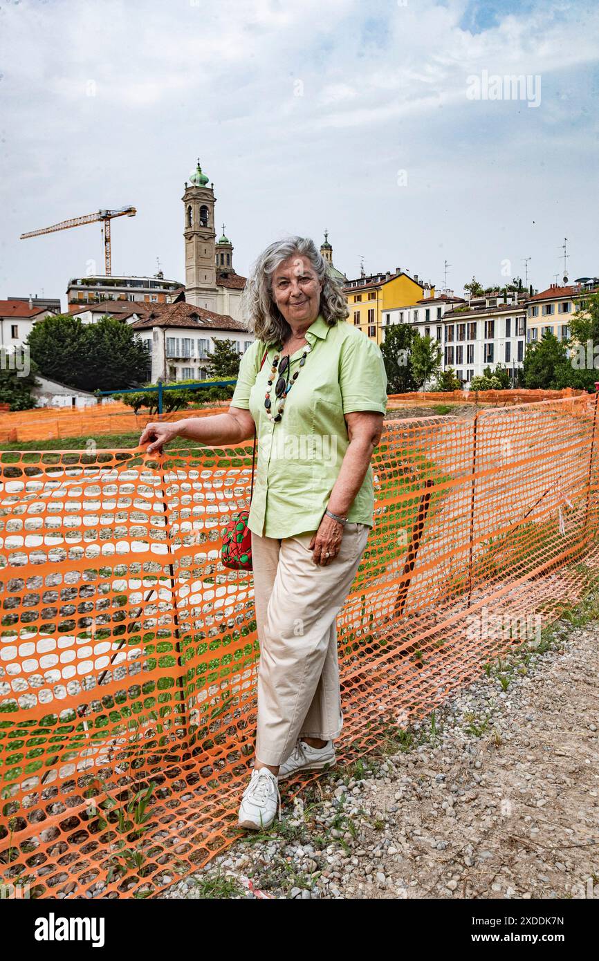 Milano, Italia. 21st June, 2024. Nella foto Antonella Ranaldi Ex Soprintendente Milano che ha ...