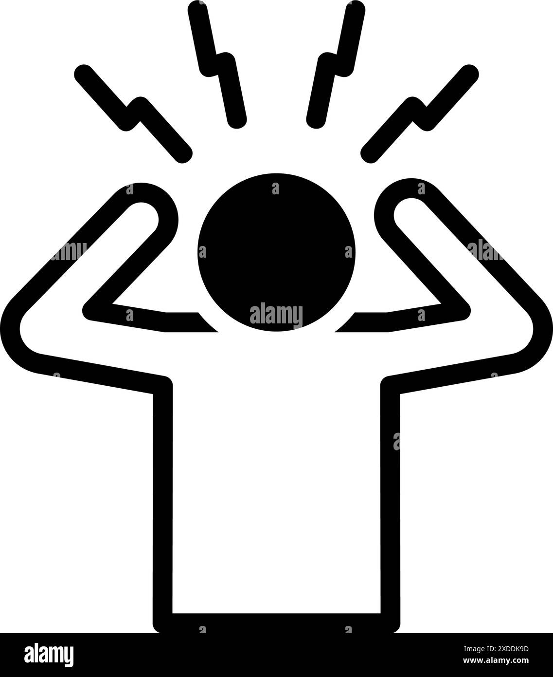 Icon for worried,troubled Stock Vector Image & Art - Alamy