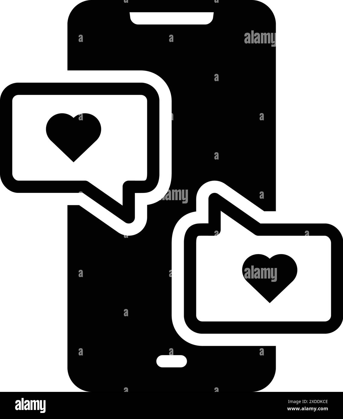 Icon conversation gossip Cut Out Stock Images & Pictures - Alamy