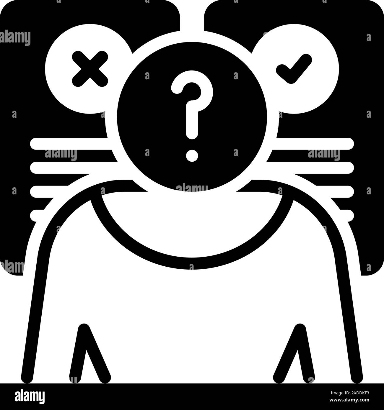 Assumption silhouette Stock Vector Images - Alamy