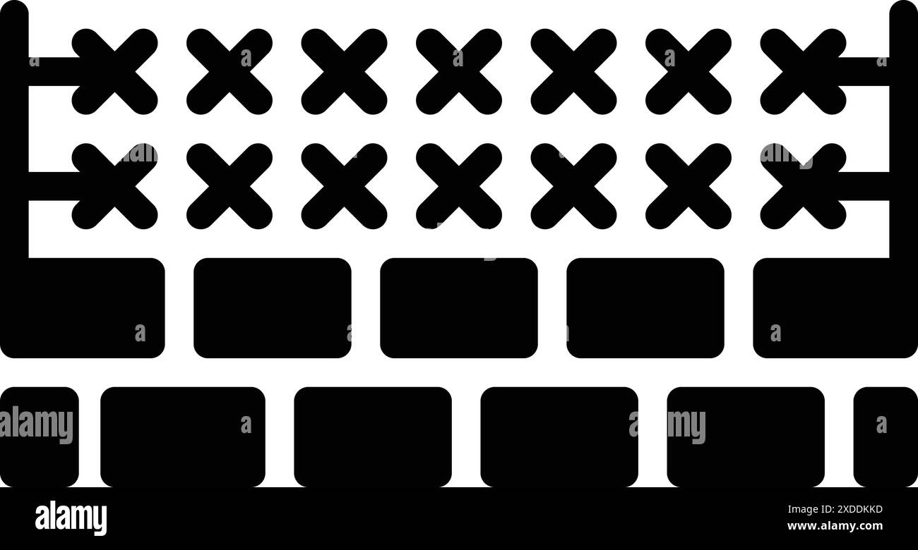 Icon for boundary,limit Stock Vector Image & Art - Alamy