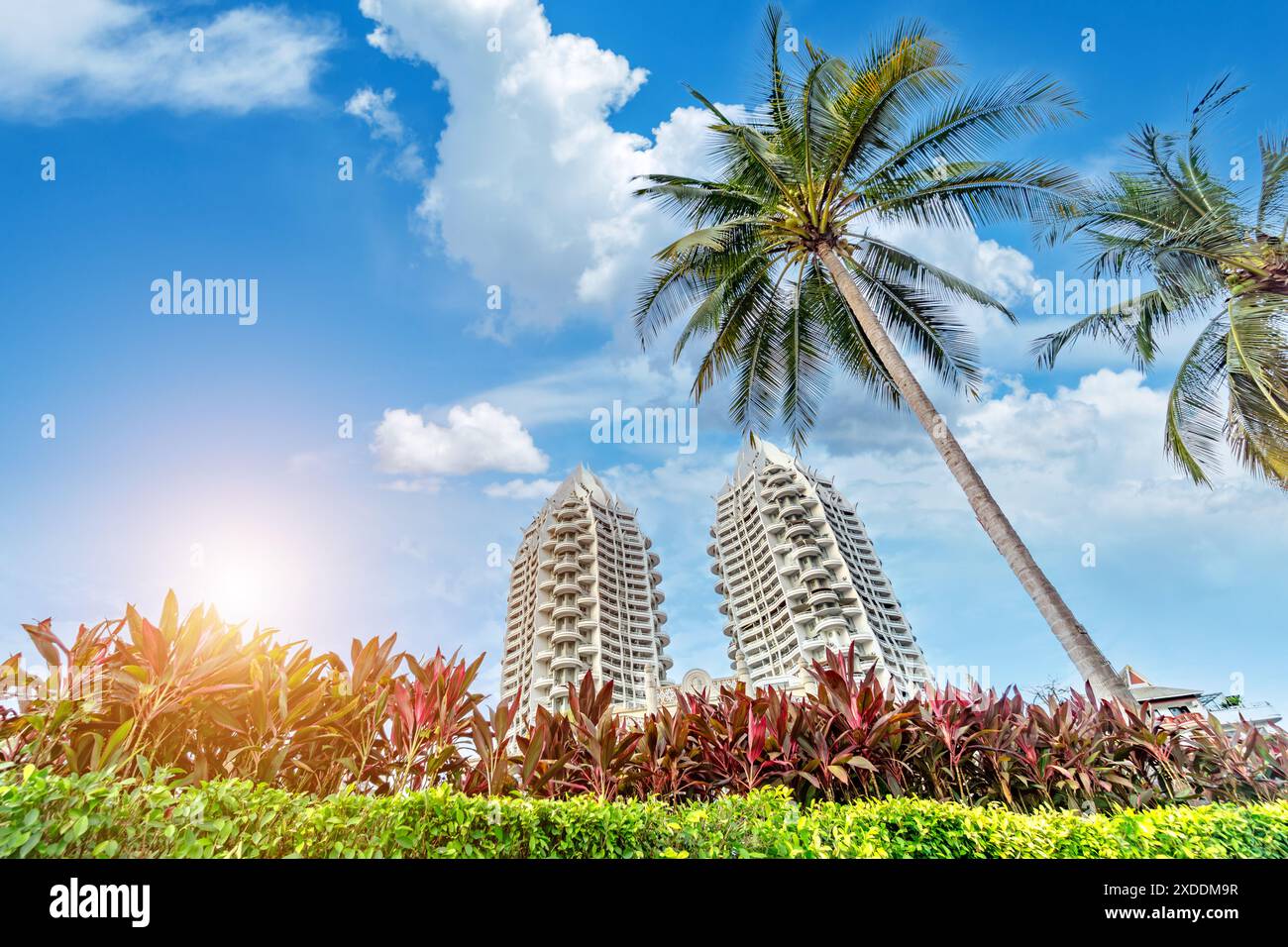 Southeast Asian style architecture in Xishuangbanna, Yunnan, China ...