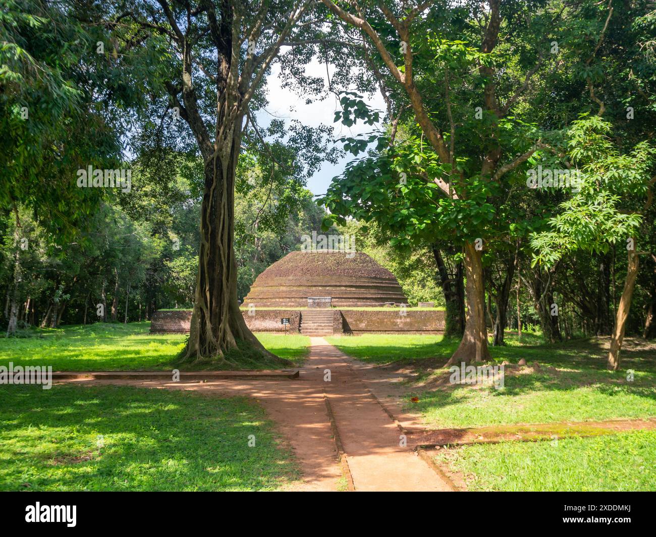 Sri Lanka, Ceylon Island - Ruins Boodigaraya of Pidurangala Temple and ...
