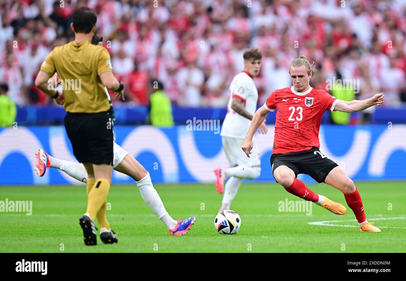 Patrick Wimmer (Oesterreich)Berlin, 21.06.2024, Fussball, UEFA EURO ...