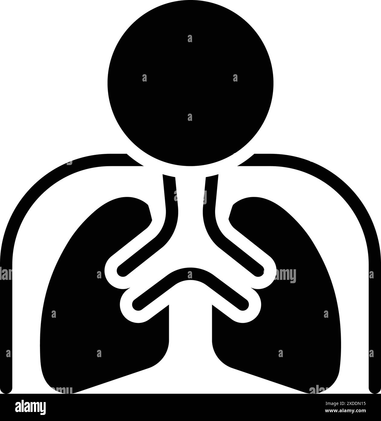 Icon for lung,breath Stock Vector Image & Art - Alamy