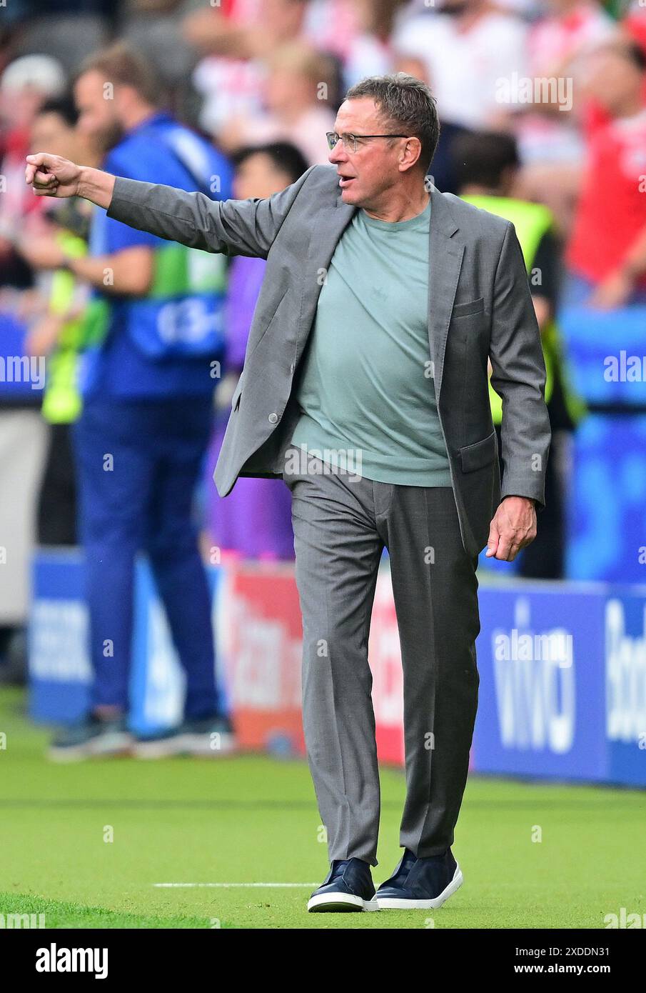 Trainer Ralf Rangnick (Oesterreich)Berlin, 21.06.2024, Fussball, UEFA ...