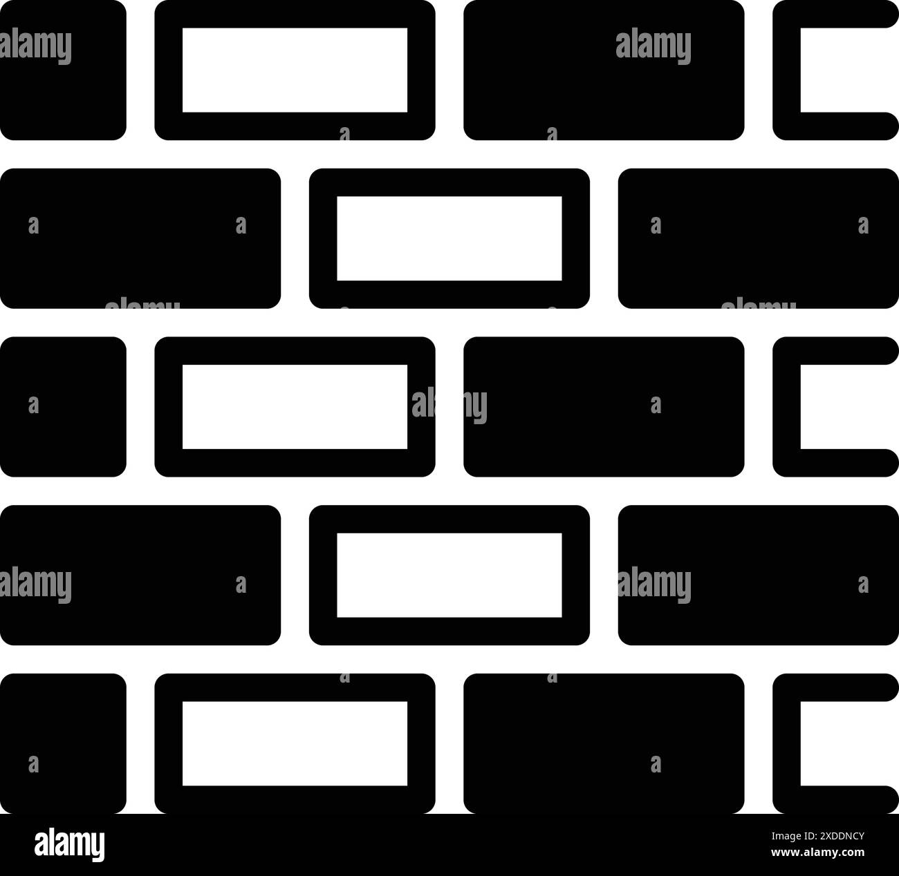 Icon for brick,wall Stock Vector Image & Art - Alamy