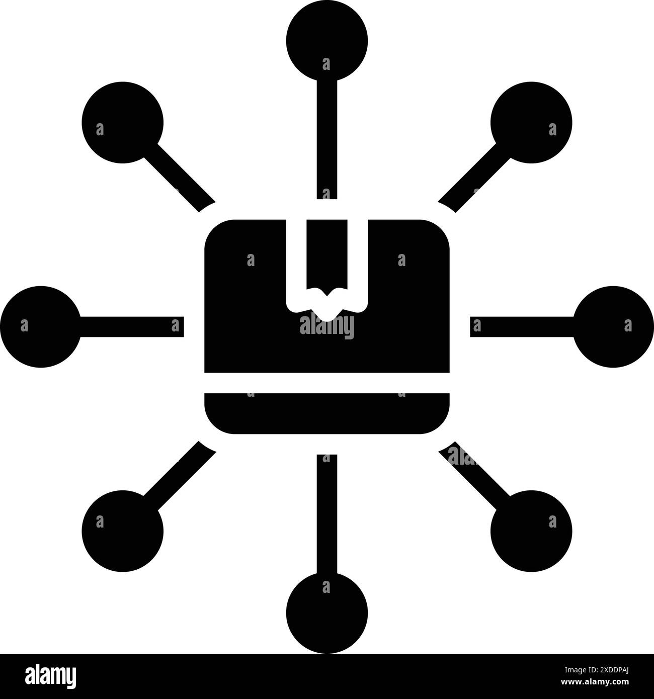 Content distribution vector vectors hi-res stock photography and images ...
