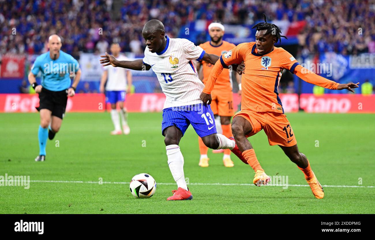 v.l. N'Golo Kante, Jeremie Frimpong (Niederlande)Leipzig, 21.06.2024 ...