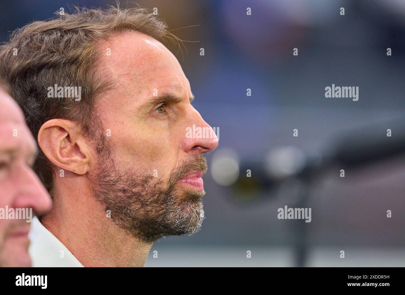 Gareth Southgate, headcoach England, in the group C stage match ENGLAND ...