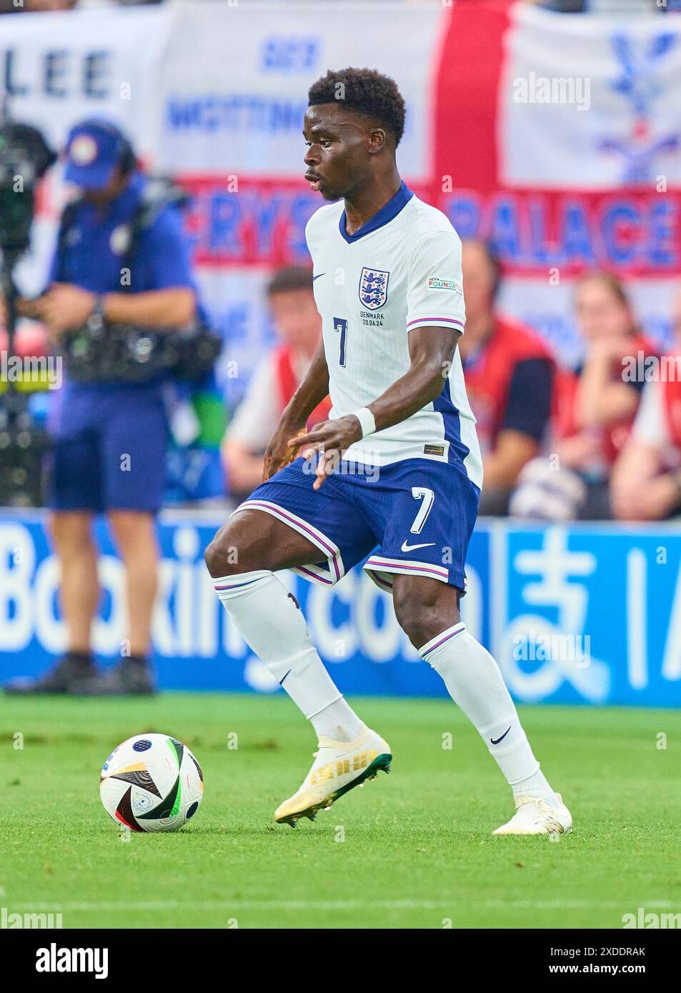 Bukayo Saka, England 7. in the group C stage match ENGLAND - DENMARK 1 ...