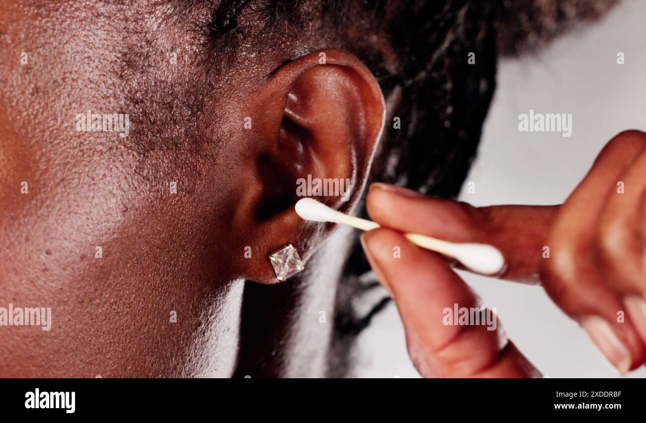 Ear hygiene hi-res stock photography and images - Alamy