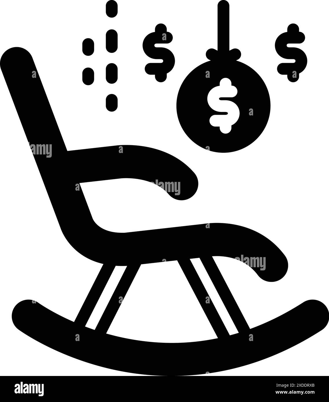 Icon for retirement,rocking chair Stock Vector Image & Art - Alamy