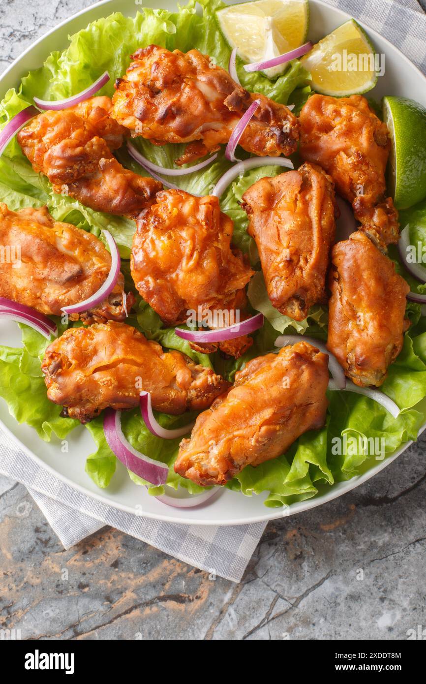 Fried Tom Yam Chicken is an Asian inspired Thai Style deep fried dish ...