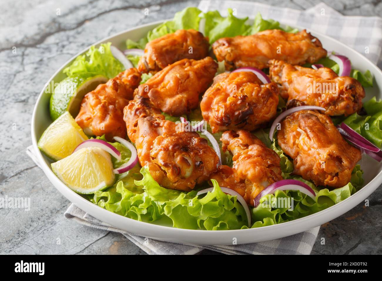 Fried tom yam chicken hi-res stock photography and images - Alamy
