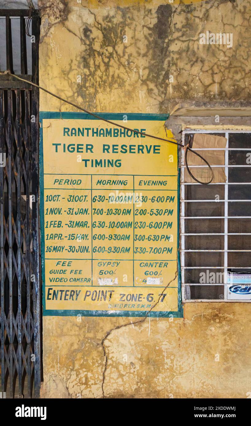 Ranthambore National Park Tiger Reserve National Park, timings and ...