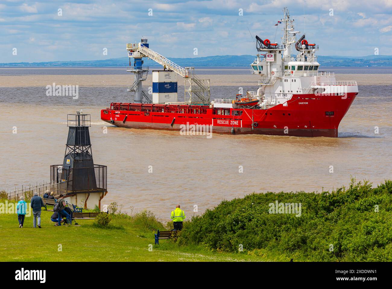 Barge master ahc gangway system hi-res stock photography and images - Alamy