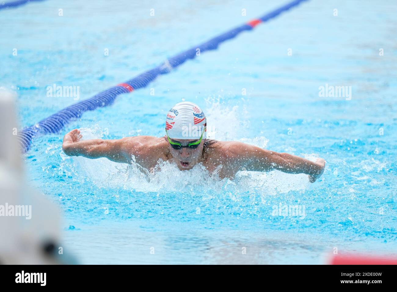 Rome, Italy. 21st June, 2024. Stefano Raimondi of Italy in action ...
