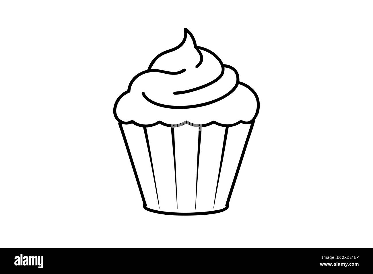 cupcake Vector Illustration and eps format Stock Vector Image & Art - Alamy